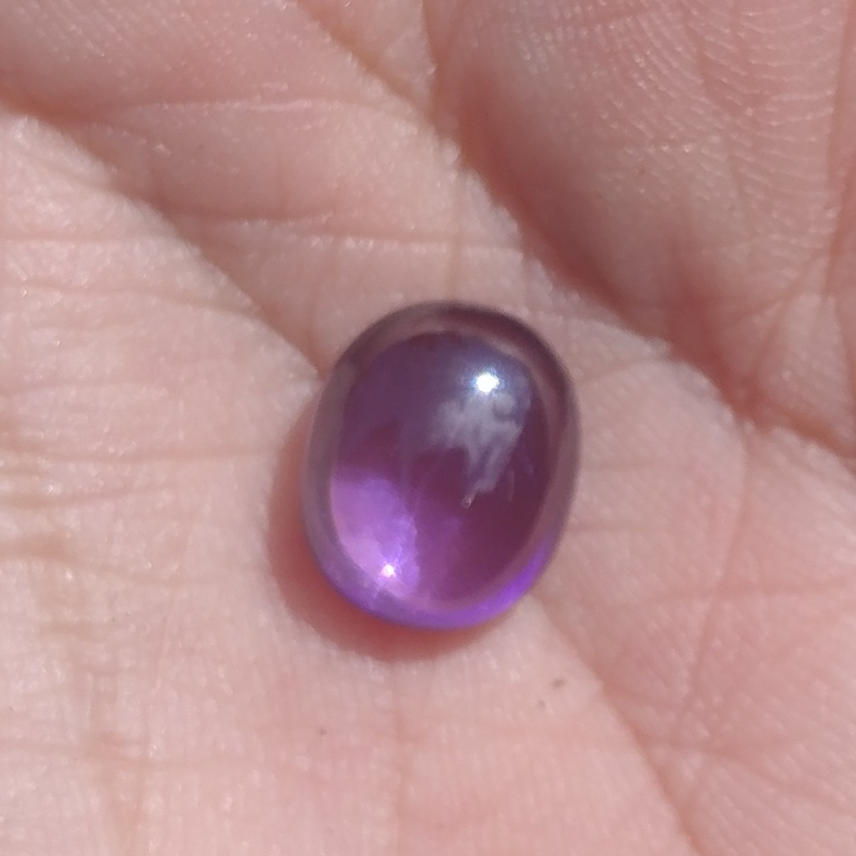 Batu Cincin Kecubung Ungu Natural Terbaik - Jeffrey Wibisono V.